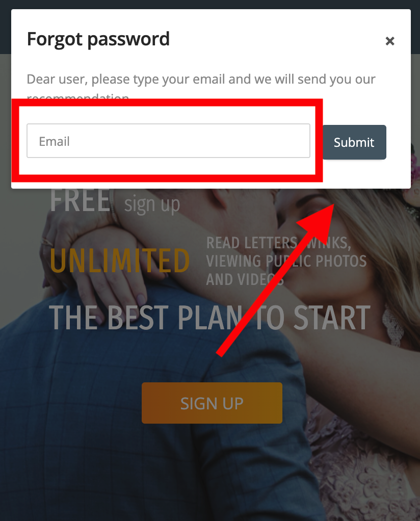 Forgot password – FAQ & Help
